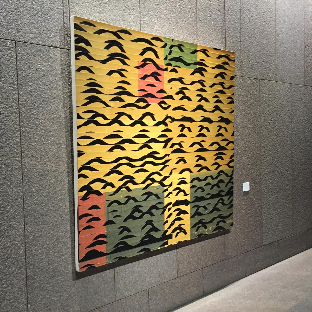 WAVES 72 X 84 In Installation Jeffrey Long Studio